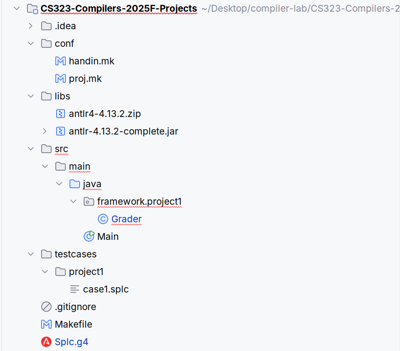 Project 1 - 编译原理 实验文档